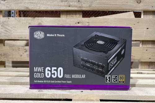 Блок питания CoolerMaster MWE Gold 650