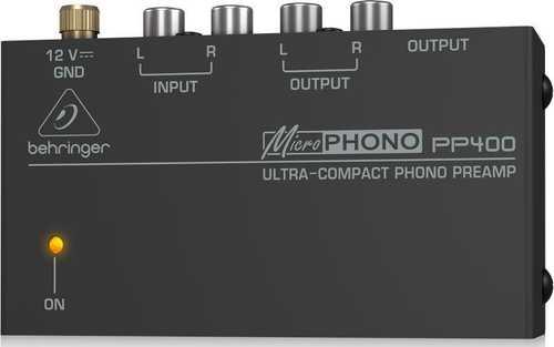 Предусилитель behringer PP400 microphono