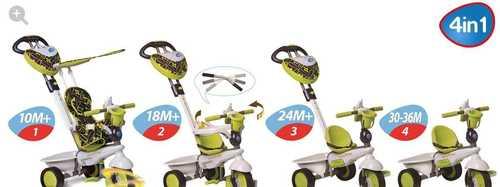Велосипед Smart Trike Dream Touch Steering 4 в 1 Б