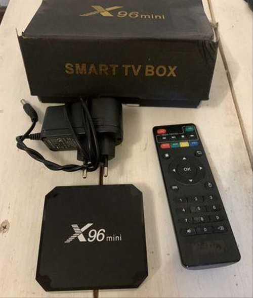 TV приставка smart box tv android x96 mini