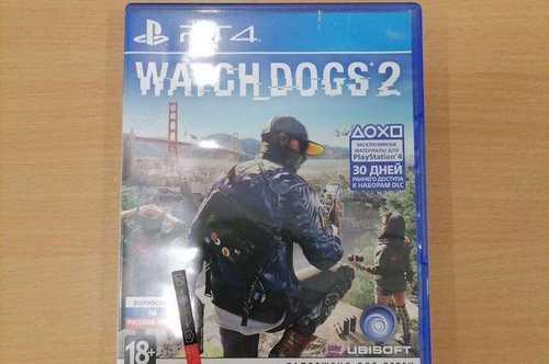 Диск с игрой wath dogs 2