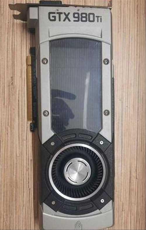 Видеокарта gtx 980ti evga 6GB
