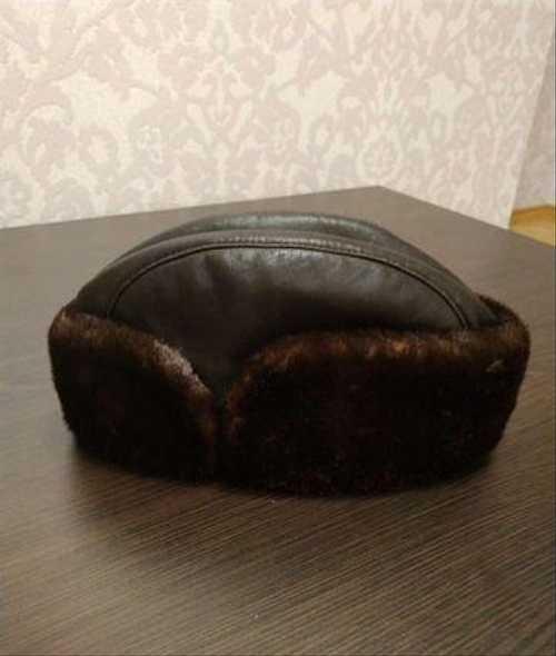 Мужская зимняя шапка ушанка