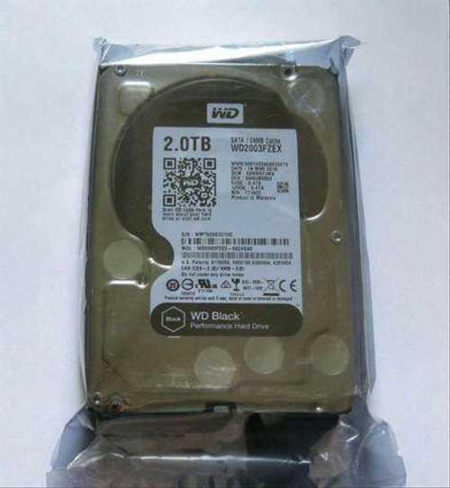 Жесткий диск wd2003fzex новые