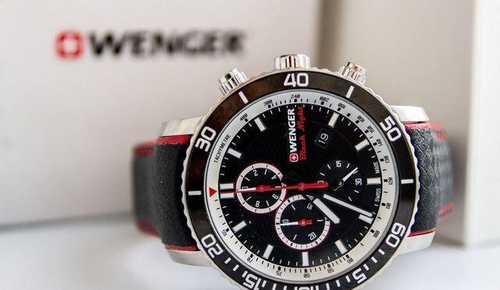 Швейцарские наручные часы Wenger с хронографом