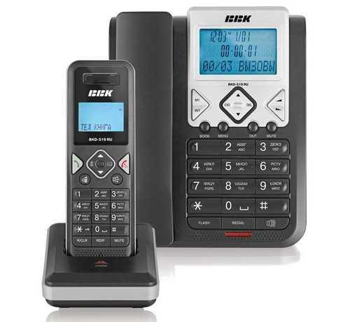 Телефон беспроводной (dect) BBK BKD-519 RU