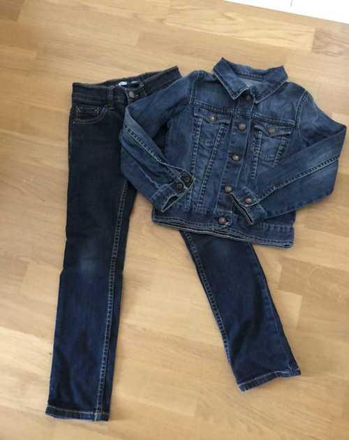 Джинсы и куртка Levis