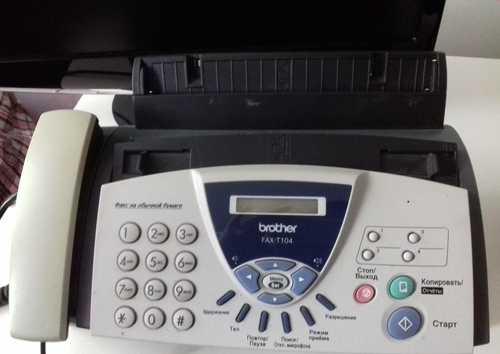 Факс brother FAX-T104