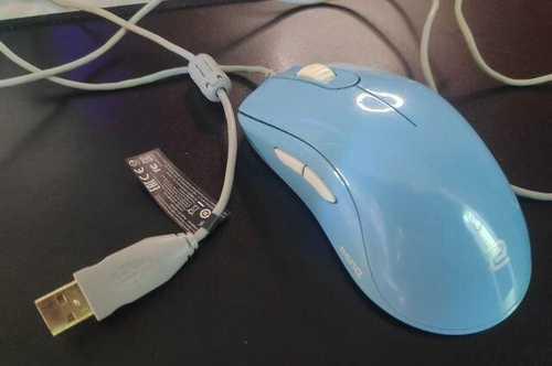 Мышь проводная Zowie FK1-B Divina Blue голубой