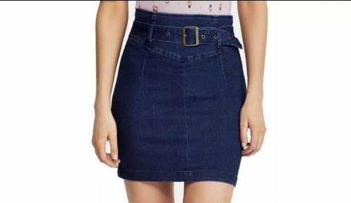 Юбка джинсовая free people size XS новая оригинал