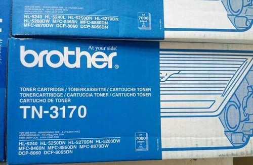 Оригинальные картриджи Brother TN-3170