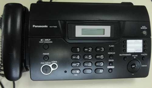 Телефон факс panasonic KX-FT932