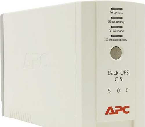 Ибп APC Back-UPS 500 без аккумулятора