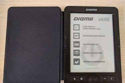 Электронная книга digma e68b black обзор