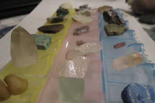Коллекции полудрагоценных камней и минералов. Торг