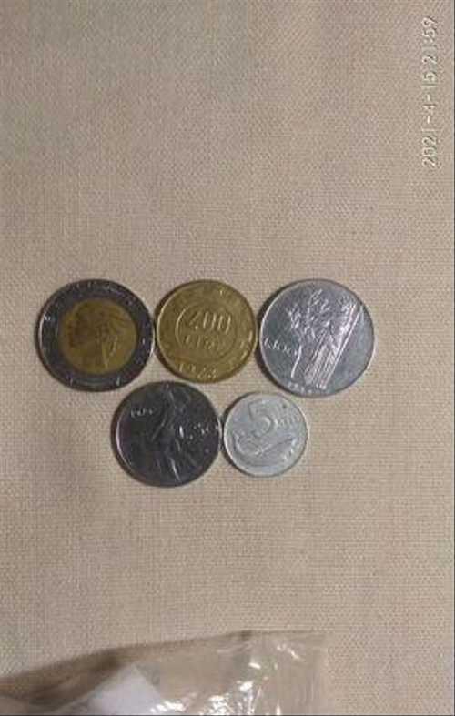 Иностранные монеты подборки Европа 2