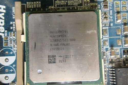 S478 Pentium 4 HT 3.20GHZ/512/800