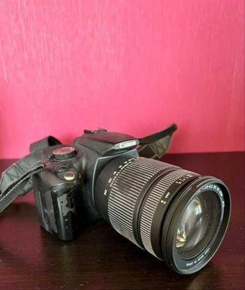 Зеркальный фотоаппарат canon 350d