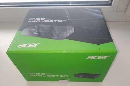 Карманный LED проектор Acer C120