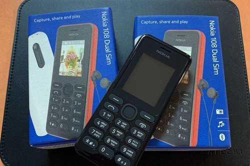Телефон Nokia 108 Dual Sim 2016г. Новый