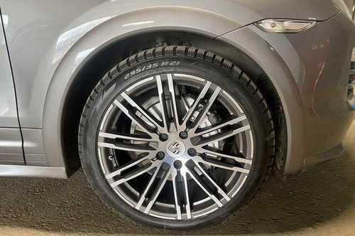 Колеса porsche cayenne r 21 зима оригинал turbo 3