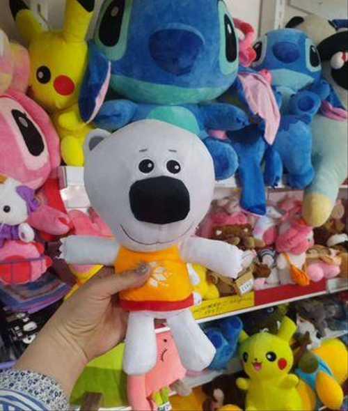 Мягкая игрушка мишка. Медведь белый мягкий. Игрушк