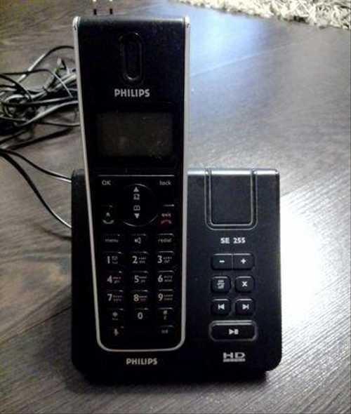 Беспроводной телефон Philips se 255