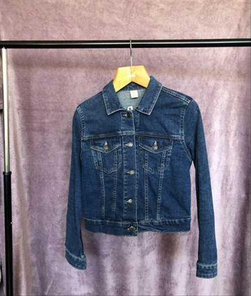 Укороченная джинсовка Bershka S EUR36 denim