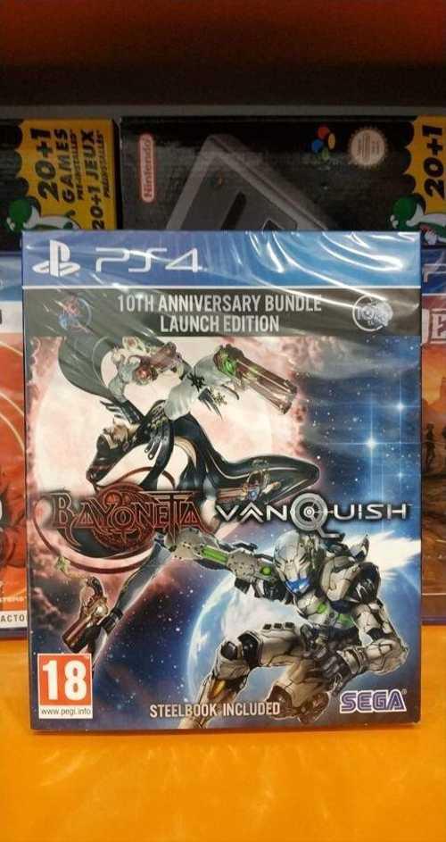 Bayonetta & Vanquish Steelbook Edition (New)(PS4)