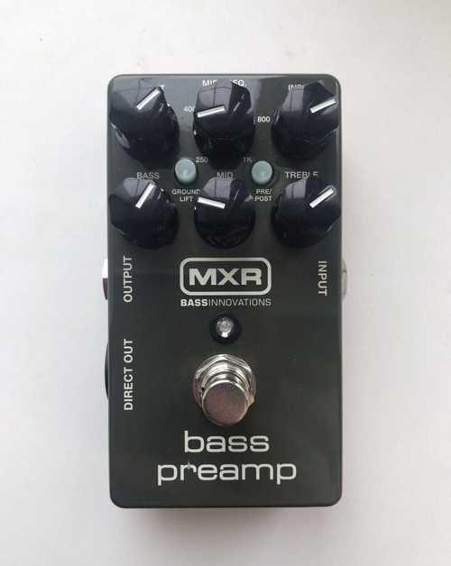 Bass preamp. MXR бас преамп. MXR Bass preamp. MXR m80.