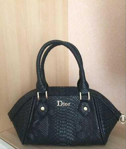 Новая сумка Dior, под рептилию