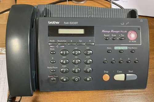 Телефонный аппарат Brother Fax-520DT