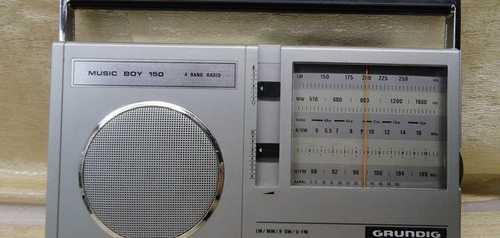 Grundig music BOY 150 радиоприемник 1981 года