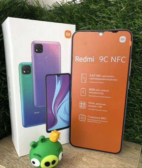 Телефон Xiaomi Redmi 9c 4/128 Ocean Green