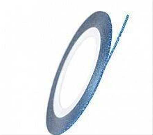 Нить на клеевой основе перламутровая (синяя) - 3 м