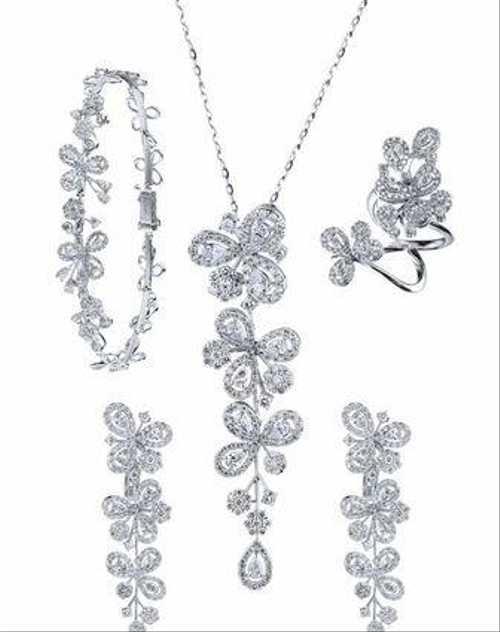 Комплект RalfDiamonds White Gold Diamonds Set RD