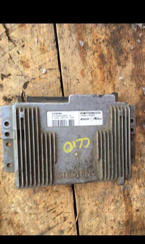 Эбу двс Renault Clio 1 2 1.6