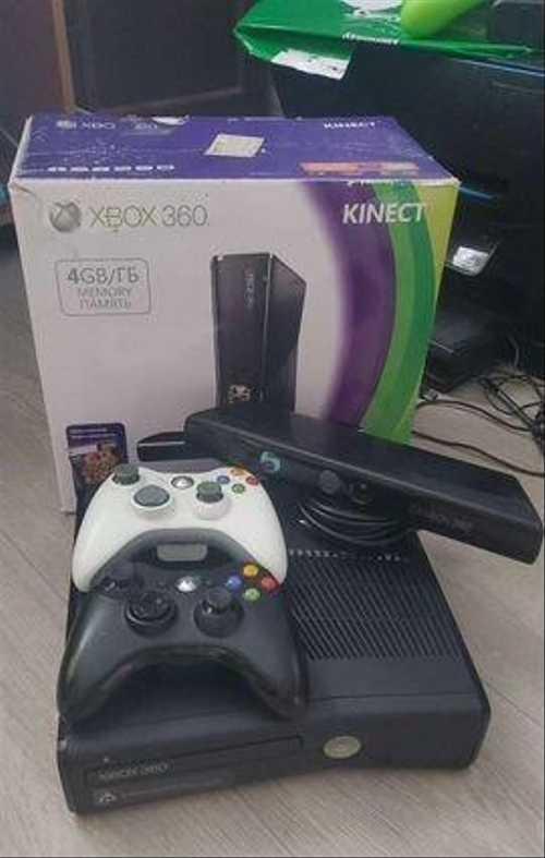 Xbox 360 slim freeboot 250gb kinect