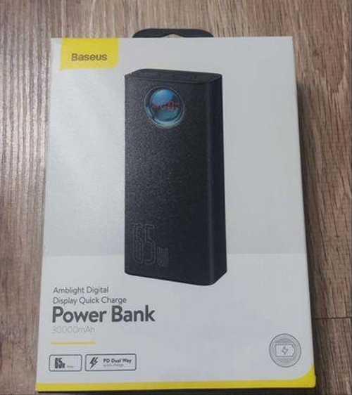 Baseus Powerbank 65w 30000mAh повербанк Новый