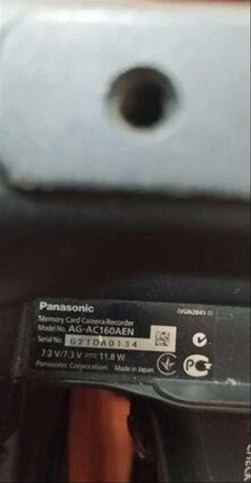 Видеокамера Panasonic AG-AC160EN Full HD