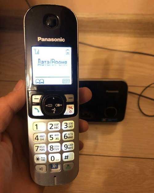 Радио телефон panasonic KX-TG6811RUB