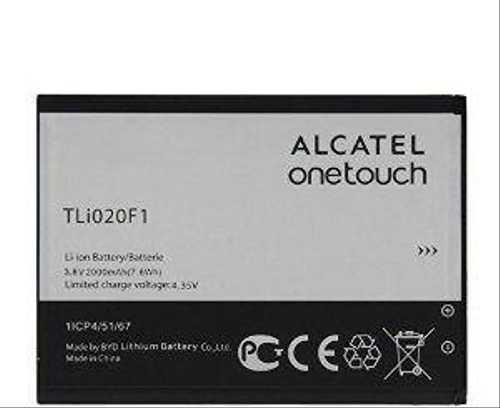 Аккумулятор Alcatel TLi020F1 6036Y/ 7041D 2000mAh