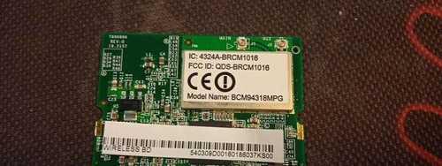 Внутренняя сетевая карта Broadcom BCM94318MPG Mini