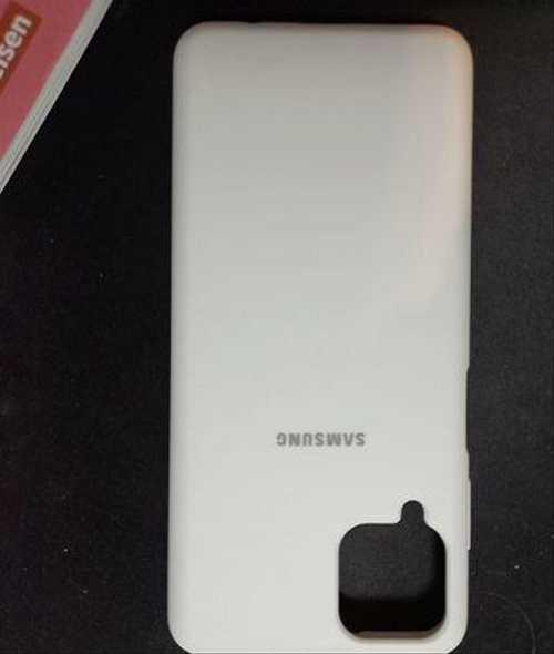 Чехол на смартфон Samsung M12 белый