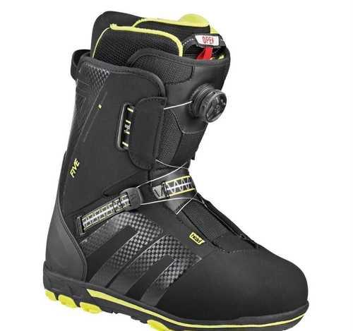 Ботинки Head five BOA, Black/Yellow
