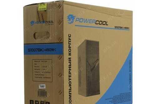 Корпус PowerCool S1007BK 450W