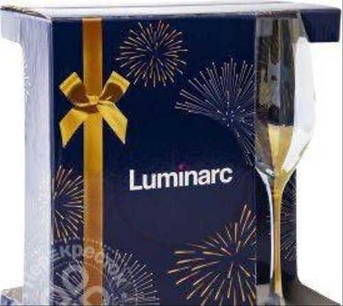Новый Набор бокалов для шампанского Luminarc 6 шт