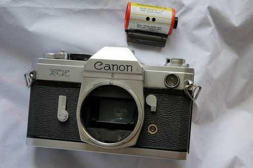 Canon FX пленочная механическая под FD объективы