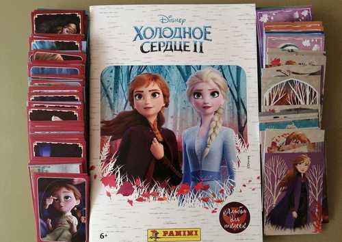 Panini Холодное сердце 2 полный сет + альбом