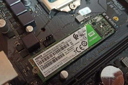 SSD m2 диск WD Green 480Gb